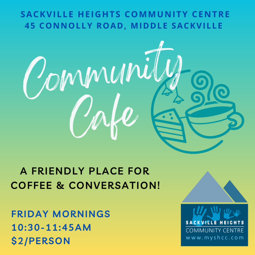 Community Cafe | SACKVILLE HEIGHTS COMMUNITY CENTRE